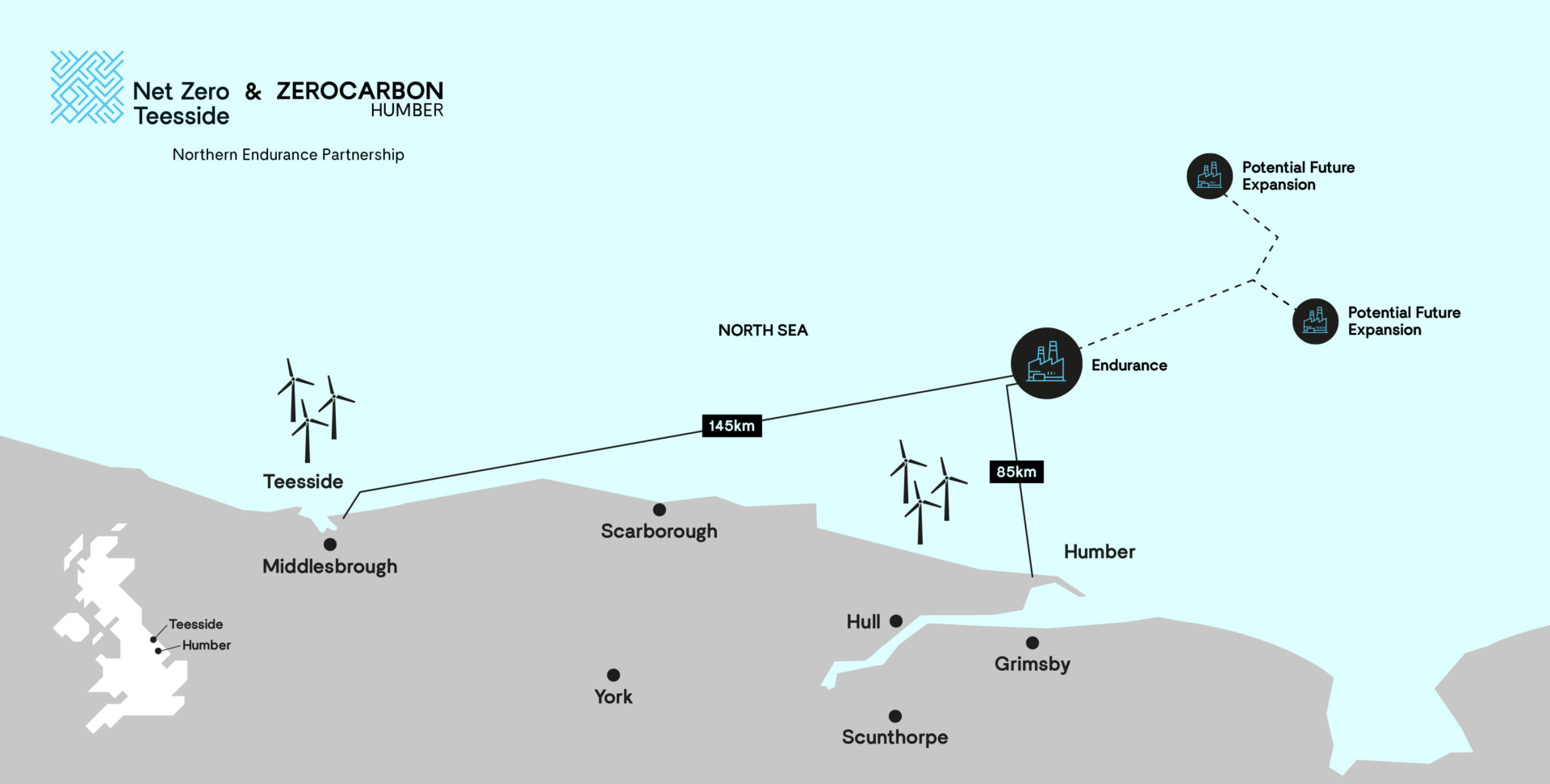 The Humber and Teesside join forces to form the East Coast Cluster and decarbonise almost half ...